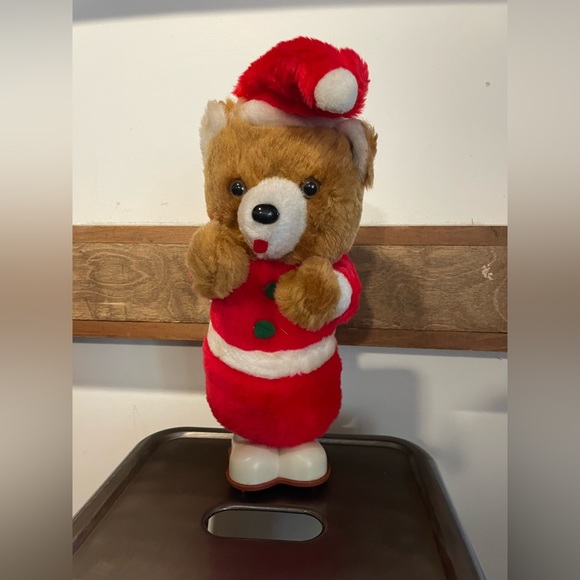 Vintage | Holiday | Vintage Christmas Bear Battery Operated | Poshmark